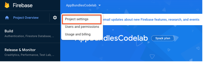Distribute App Bundle Releases To Testers Codelab Firebase Codelabs