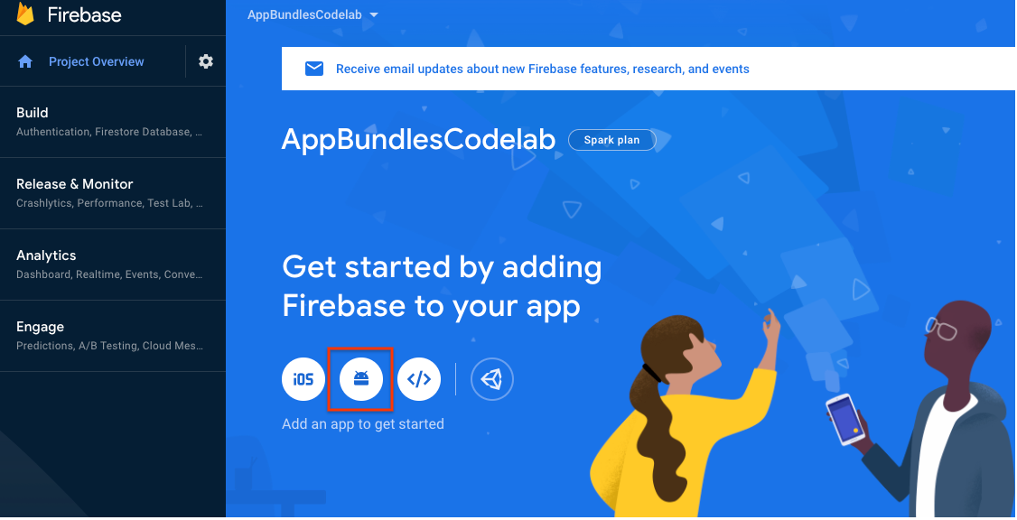Distribute App Bundle Releases To Testers Codelab Firebase Codelabs