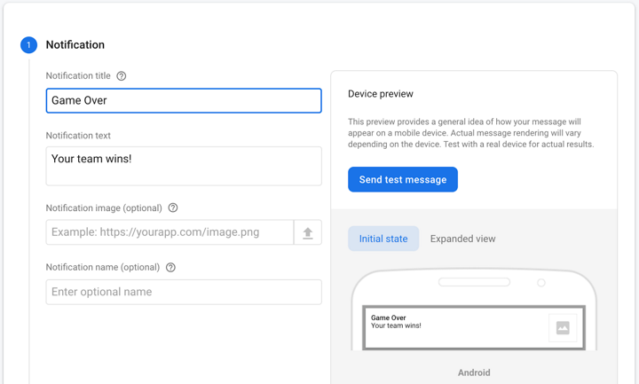 Use FCM and FIAM to send messages to users | Firebase Codelabs
