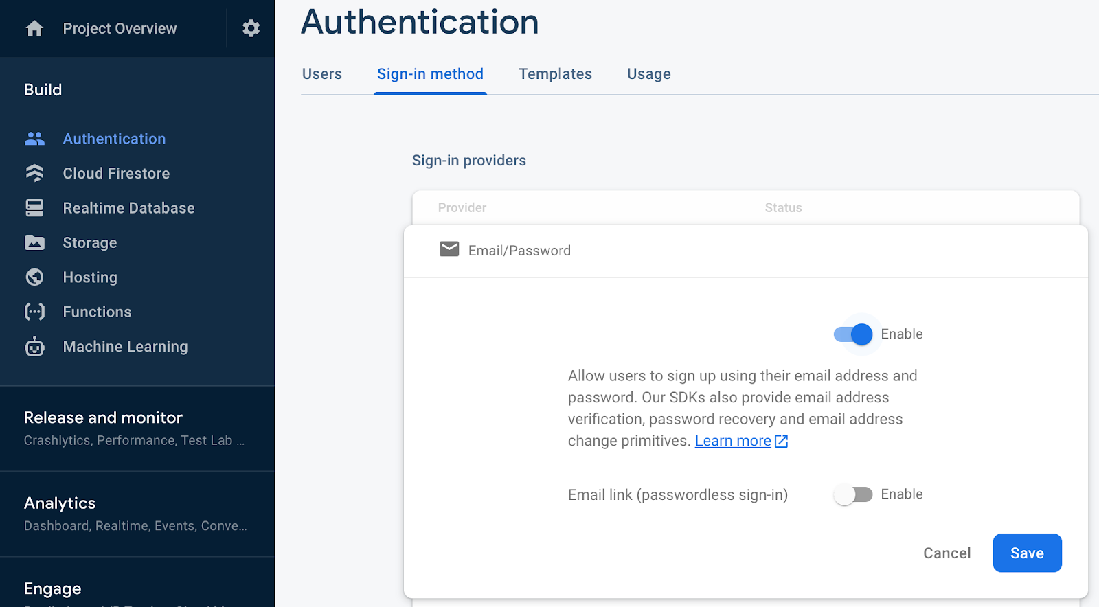 使用 Firebaseui 在 Flutter 應用程式中新增使用者驗證流程