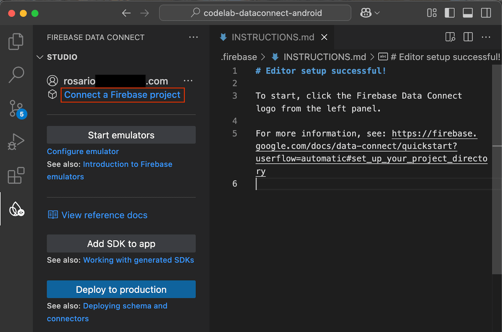 Build with Firebase Data Connect (Android)