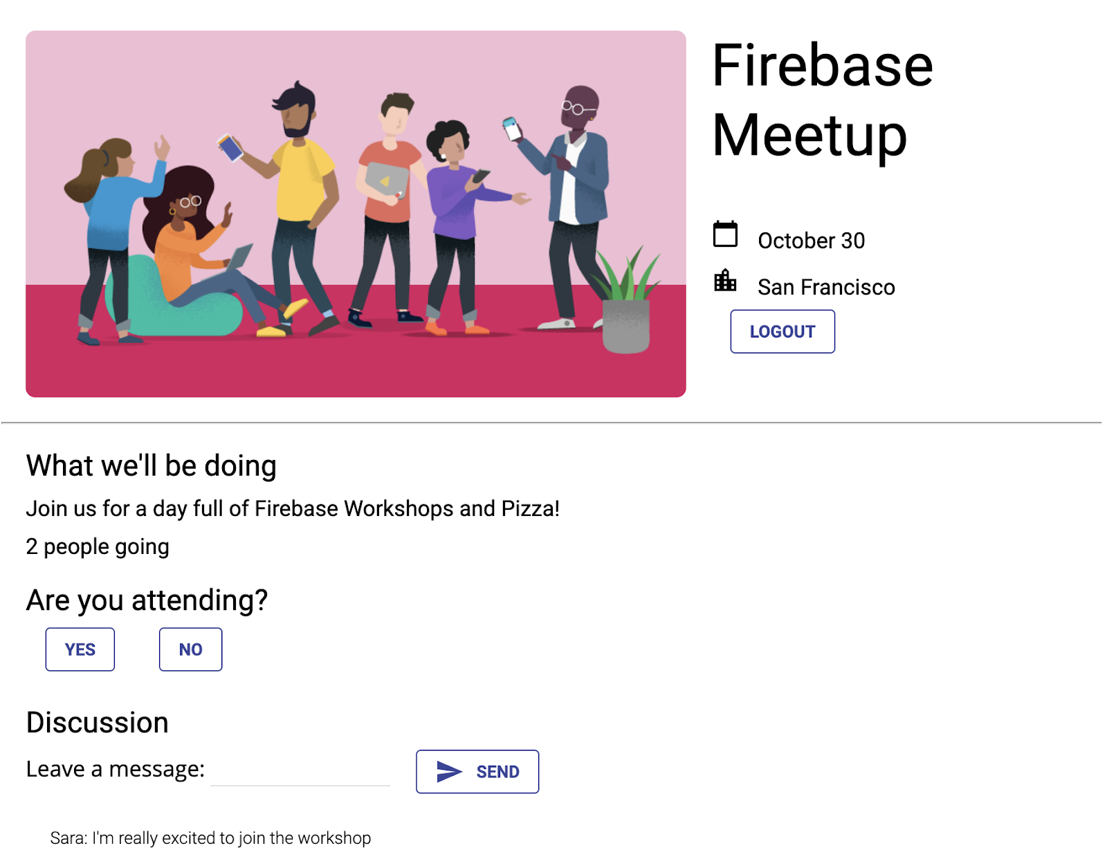 Descubre Firebase para la Web | Firebase Codelabs