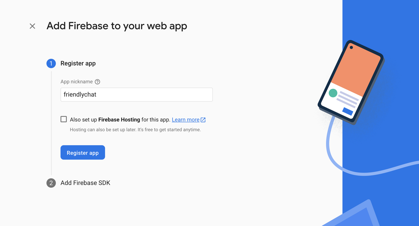 Codelab web de AngularFire | Firebase Codelabs