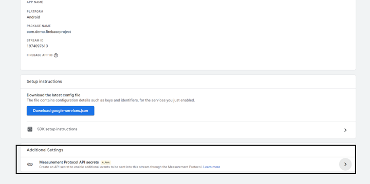 Send app events to GA4 using Measurement Protocol | Firebase Codelabs