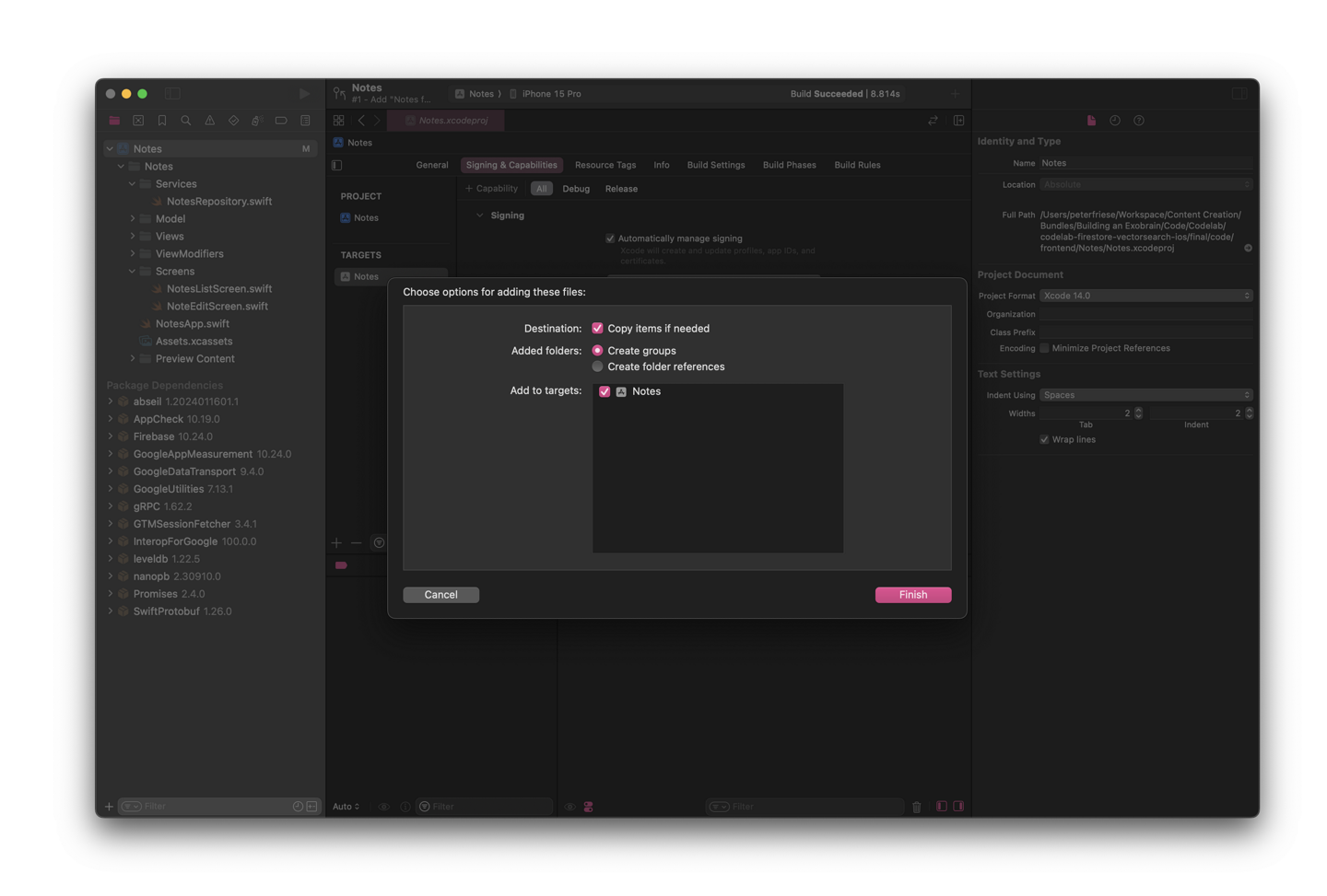 Add Firestore Vector Search to your mobile apps with Firebase Extensions | Firebase Codelabs