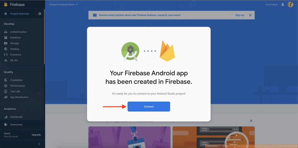Measure load time and screen rendering with Firebase Performance Monitoring | Firebase Codelabs