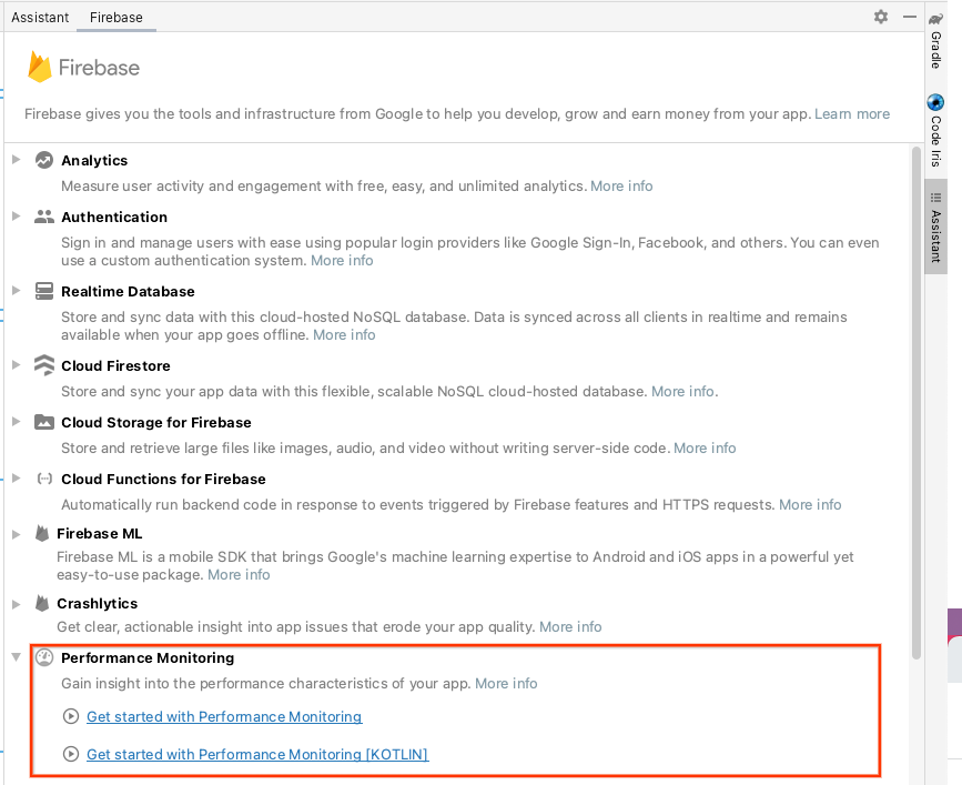 Measure load time and screen rendering with Firebase Performance Monitoring | Firebase Codelabs