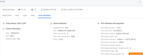 Understand a Unity game's crashes using advanced Crashlytics features ...