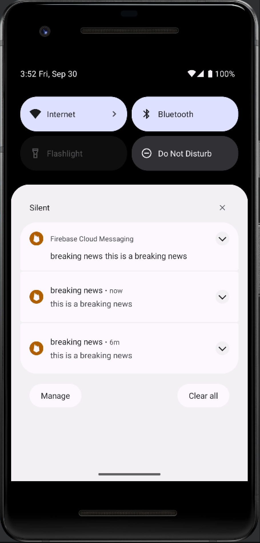 将 FCM HTTP v1 API 与 OAuth 2 访问令牌搭配使用 | Firebase Codelabs