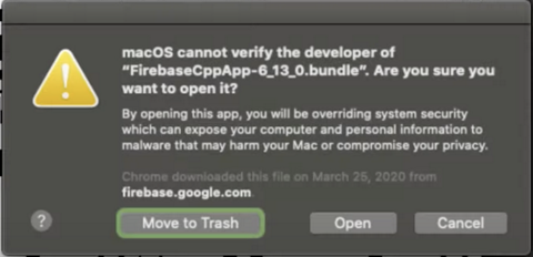 Debugging the Game Build, Install and Run Process | Firebase for Unity